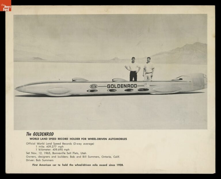 The History of Landspeed Records - Car Culture Articles - JC Whitney
